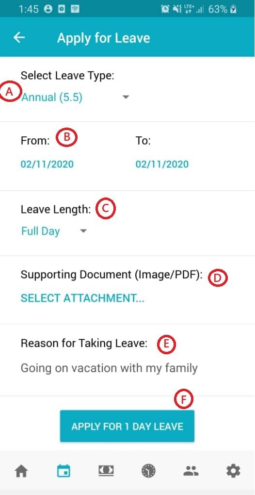 Complete guide : For the employees on mobile app