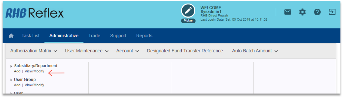 Auto-pay via RHB Reflex User guide