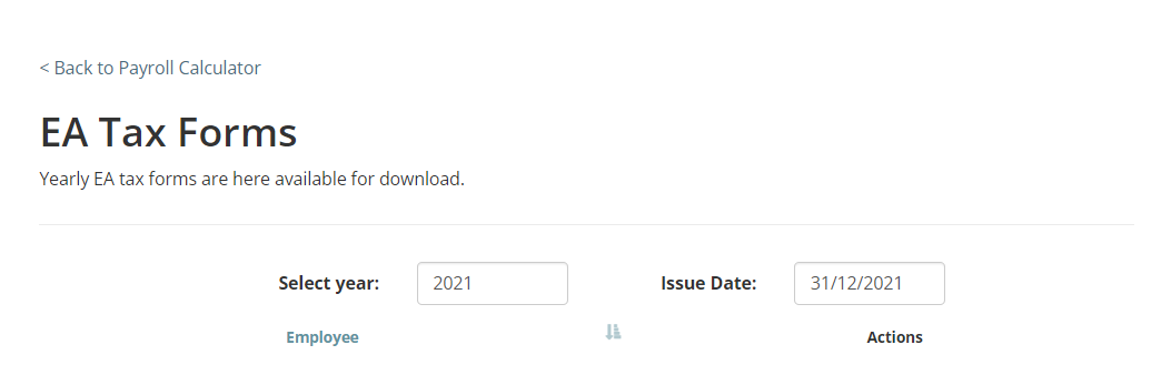 How to get EA/E form done?