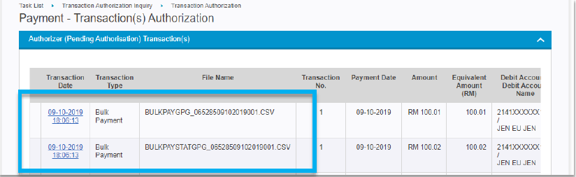 Auto-pay via RHB Reflex User guide