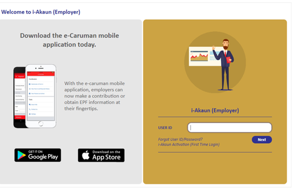 How to pay EPF online