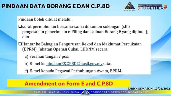 Bagaimana cara penyediaan EA/E form?