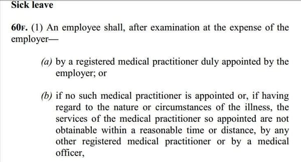 Why is hospitalization leave deducted when I apply a sick leave?