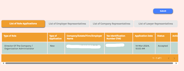 e-PCB Plus System - Apply for Employer/Employee role